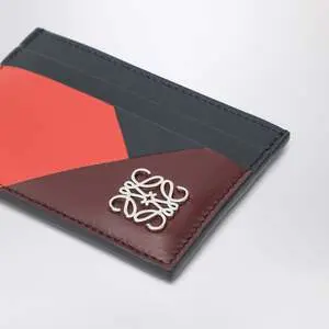 Loewe Anagram Card Holder With Multicolour Graphic Motifs