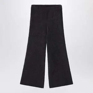 DOUUOD Ebony Bouclé Knit Trousers - Brown