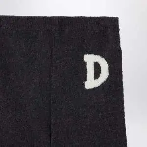 DOUUOD Ebony Bouclé Knit Trousers