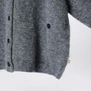 DOUUOD Mélange Alpaca-blend Cardigan