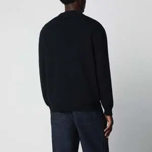 GOLDEN GOOSE Crewneck Sweater With Distressed Effect