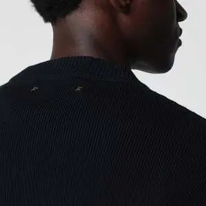 GOLDEN GOOSE Crewneck Sweater With Distressed Effect