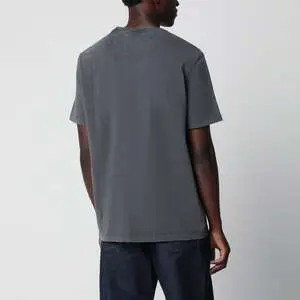 GOLDEN GOOSE Anthracite Vintage-effect T-shirt