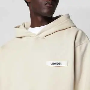 Jacquemus Hoodie With Grosgrain Logo