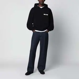 Jacquemus Hoodie With Grosgrain Logo
