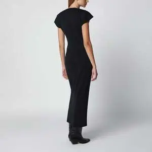 Isabel Marant Étoile Nadra Jersey Wrap Dress - Black