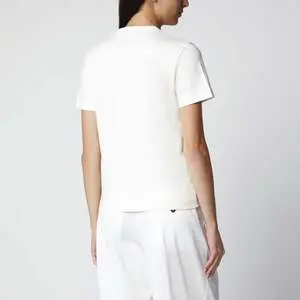 Jacquemus Light Fitted T-shirt With Grosgrain Logo Detail