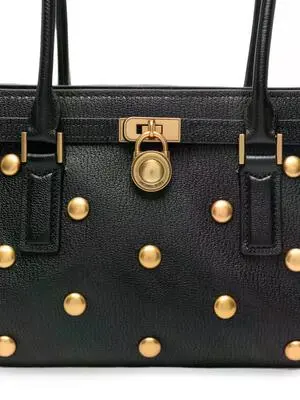 Michael Kors Studded Leather Shoulder Bag