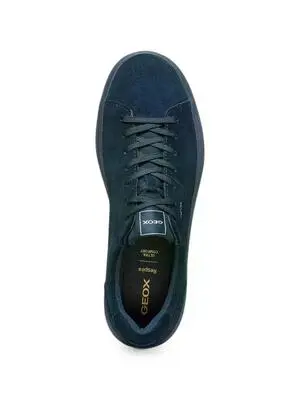 Geox Suede Lace-up Sneakers - Blue