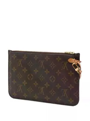 LOUIS VUITTON 2019 Monogram Neverfull Mm Pouch Clutch Bag