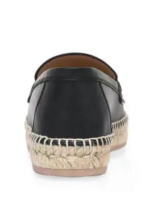 GIANVITO ROSSI Lido Leather Espadrilles