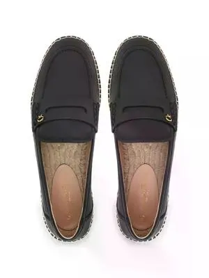 GIANVITO ROSSI Lido Leather Espadrilles