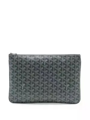 Goyard 2018 Goyardine Senat Mm Clutch Bag - Grey
