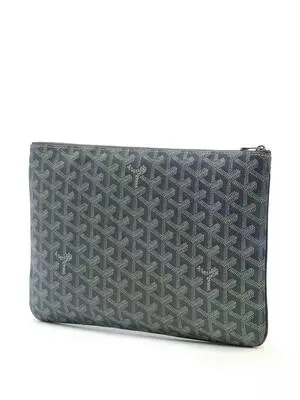 Goyard Senat Mm Clutch Bag - Grey