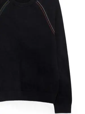 Paul Smith Raglan-sleeve Waffle-knit Sweater