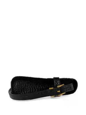 Saint Laurent Manhattan Croc-embossed Shoulder Bag
