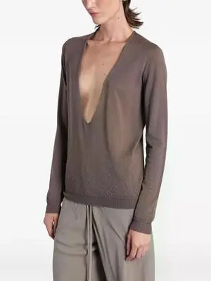 Rick Owens Deep V-neck Sweater