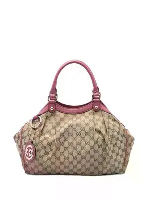 Gucci 2016-2026 Medium Gg Canvas Sukey Tote Bag - Neutrals