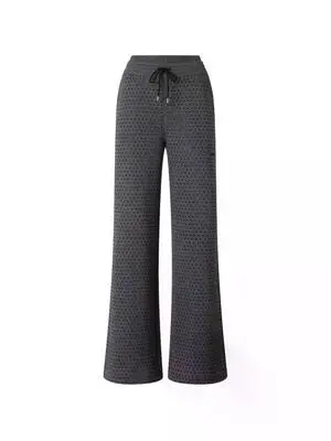 Pinko Rhinestone Embellished Track Pants - Grey