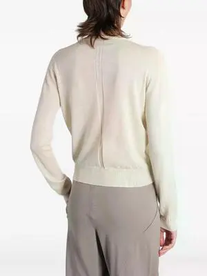 Rick Owens Ribbed-trim Sweater