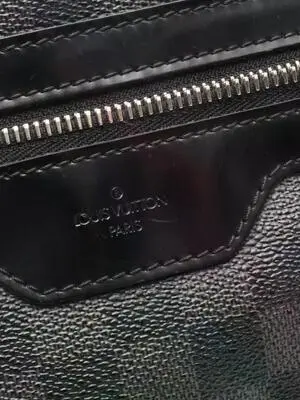 LOUIS VUITTON 2010 Damier Graphite Thomas Crossbody Bag - Black