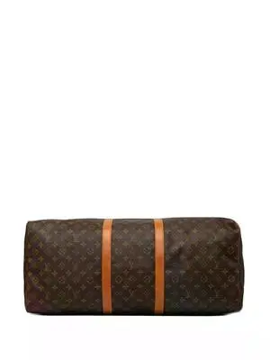 LOUIS VUITTON Monogram Keepall 60 Travel Bag