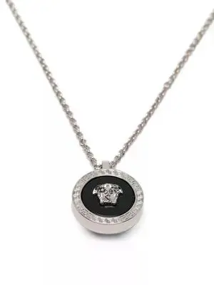 Versace Logo-pendant Necklace