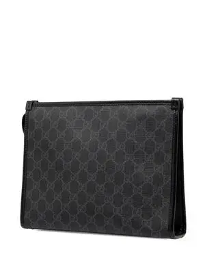 Gucci 2000-2015 Gg Supreme Retro Interlocking G Clutch Bag