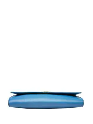 Saint Laurent Chyc Ligne Clutch Bag - Blue