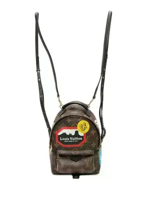 LOUIS VUITTON 2016 Monogram World Tour Mini Palm Springs Backpack - Brown