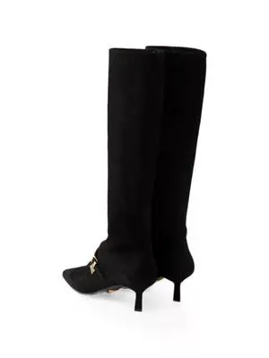 Prada Stretch Suede Boots