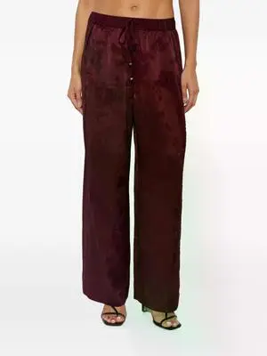 GANNI Floral-motif Trousers