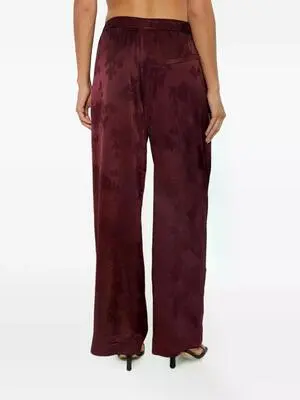GANNI Floral-motif Trousers