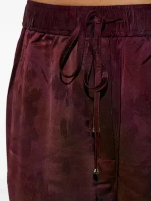 GANNI Floral-motif Trousers
