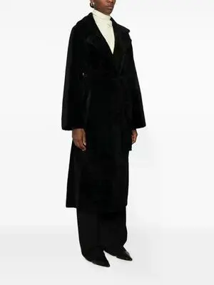 ARMA Belted Shearling Coat