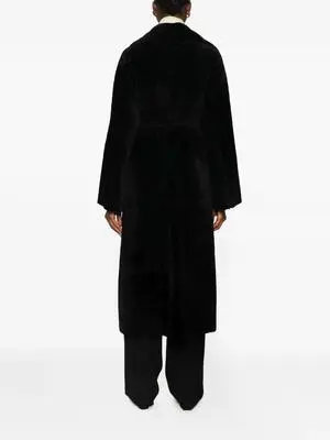 ARMA Belted Shearling Coat