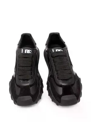 Dolce & Gabbana Dg Athletic Logo Low-top Sneakers - Black
