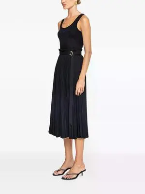 NISSA Pleated High-waisted Skirt
