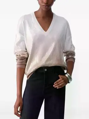 Liu Jo Dégradé Sweater With Sequins