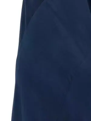 Alberta Ferretti Asymmetrical Draped Midi Dress