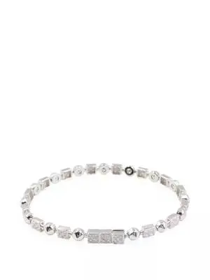 BVLGARI 18k White Gold Diamond Bracelet