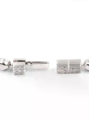 BVLGARI 18k White Gold Diamond Bracelet