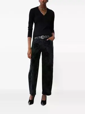 Liu Jo Wool Sweater With V-neck