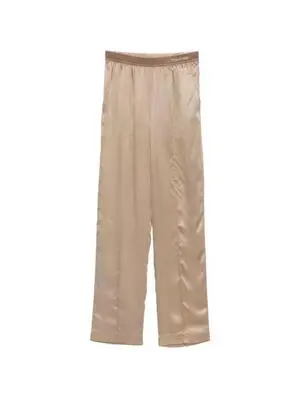 TOM FORD Logo-waistband Trousers - Neutrals