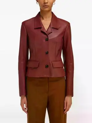 FERRAGAMO Fitted Deerskin Jacket