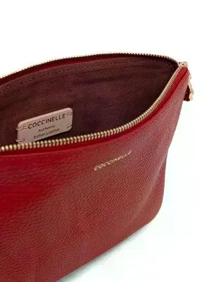 COCCINELLE C-me Softy Leather Clutch Bag