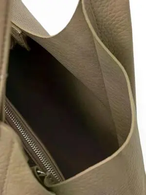 GIANNI CHIARINI Large Dua Grained Shoulder Bag