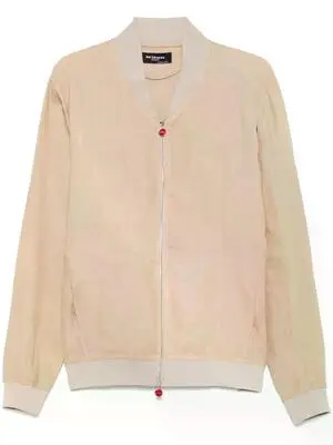Kiton Linen Bomber Jacket