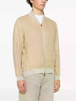Kiton Linen Bomber Jacket