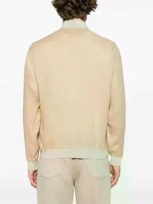 Kiton Linen Bomber Jacket